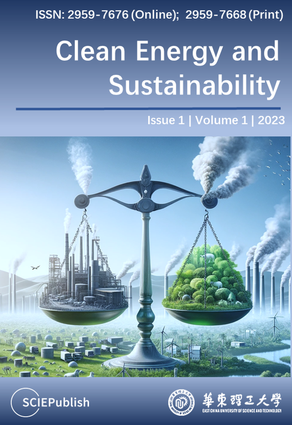 Clean Energy and Sustainability - Volume 1/Issue 1 (December 2023 ...